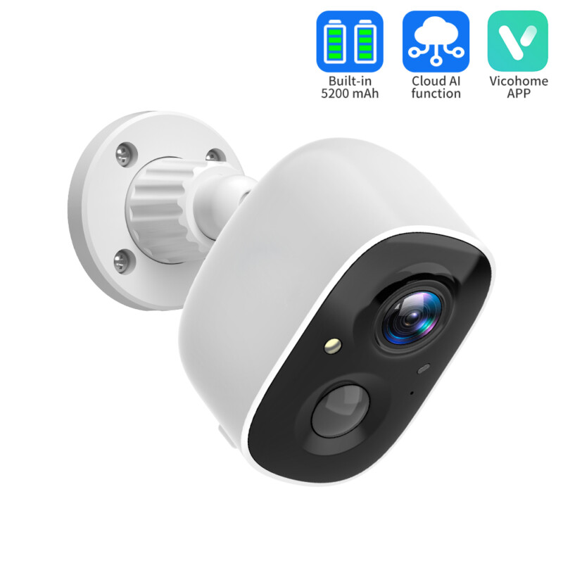 3MP Wireless Battery IP Rechargeable Security Camera | Professional ...