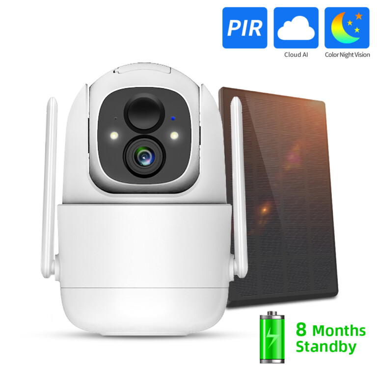 1080P Cloud AI WiFi Rechargeable Battery Security Surveillance Camera ...